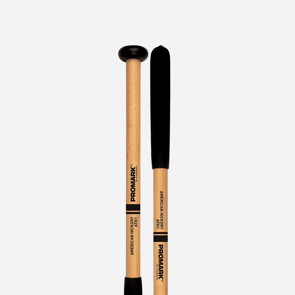 Promark ATH1 Hickory Shaft Nylon Cookie Head Tenor Mallet | D²Drumline